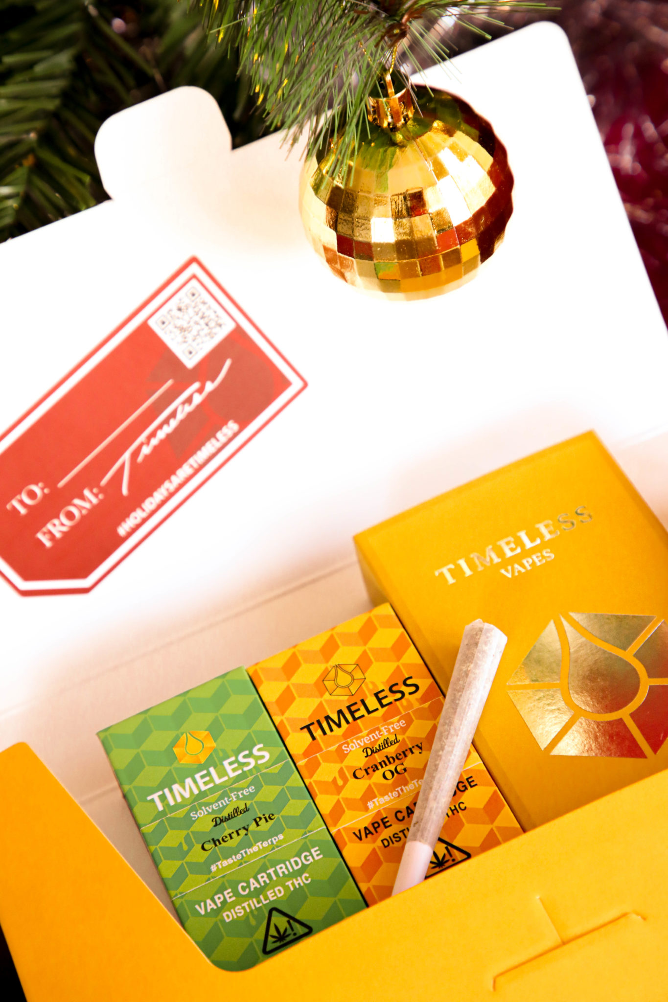 Timeless Vapes Holiday Box | Festive Vaping Delight