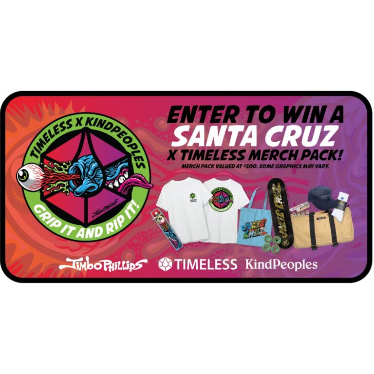 Win a Santa Cruz Merch Pack | Timeless Vapes